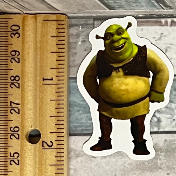 Office | 110 Shrek Reusable Waterproof Vinyl Sticker Decal | Poshmark